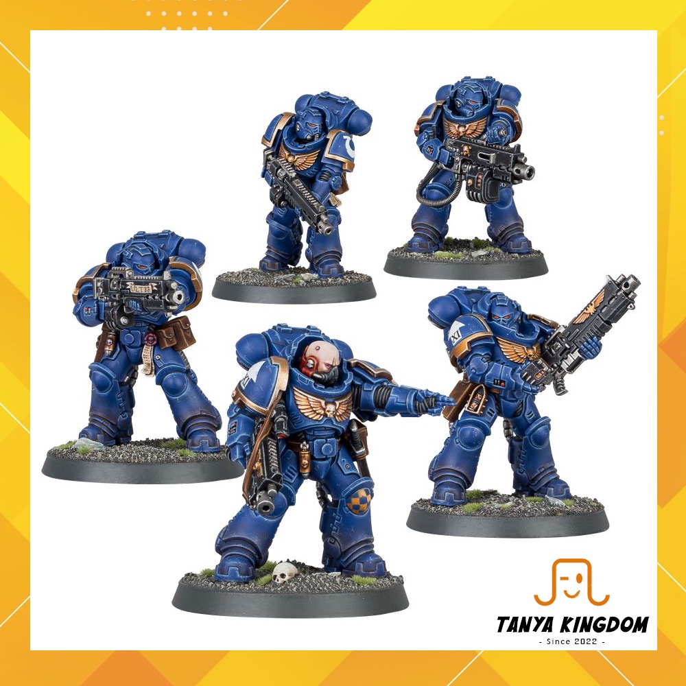 Warhammer 40k - Heavy Intercessors (5x) Space Marines - multi-part, out ...