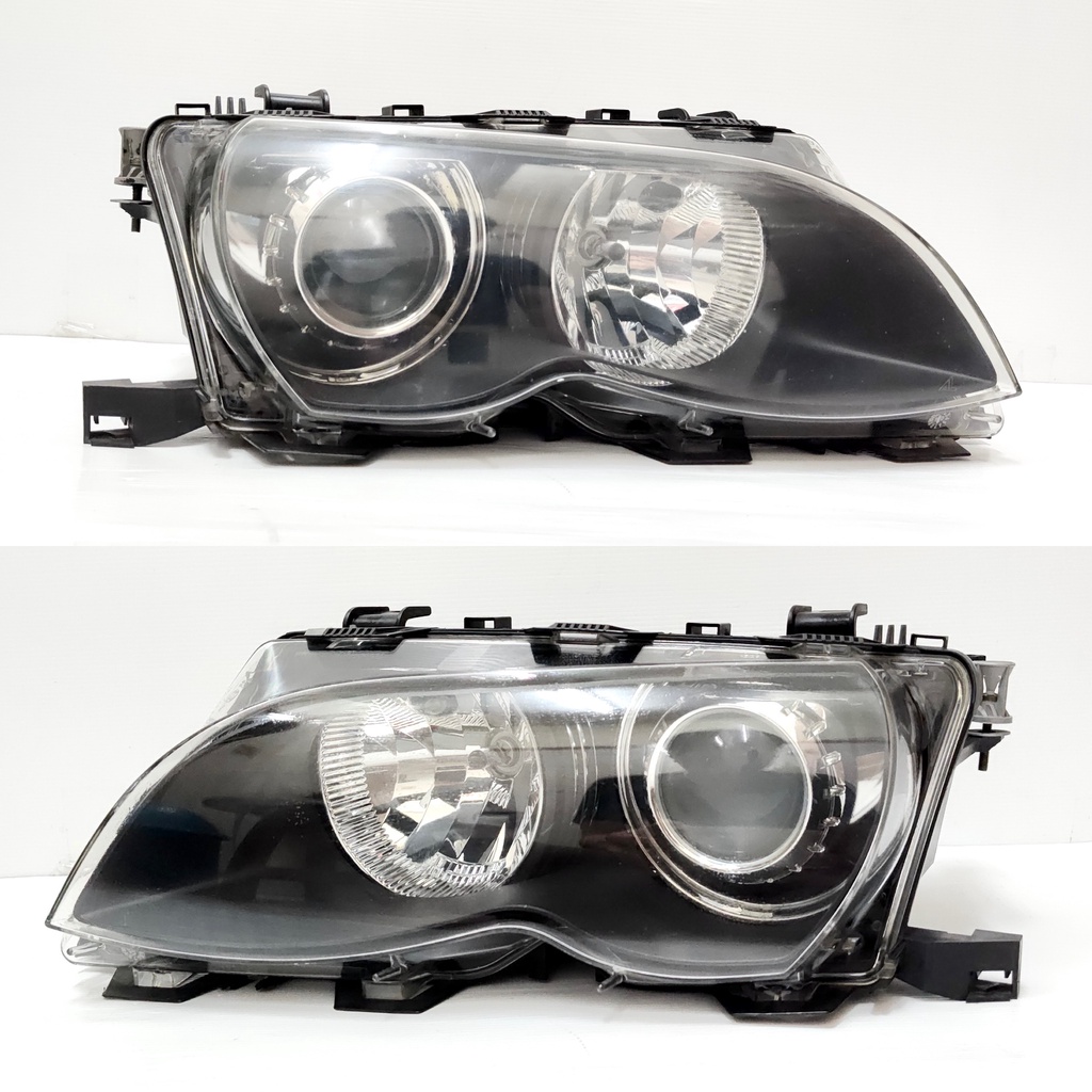 อะไหล่BMW E46 ไฟหน้าโปรเจคเตอร์ โฉมไฟยก , ข้างขวา+ซ้าย (Xenon headlight ...