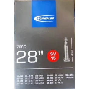ยางใน Schwalbe AV12A AV13 AV19 AV2 AV21 AV3 AV4 AV6 AV7 AV7A SV12A SV13 SV15 SV15 SV16 SV17 SV19 ...