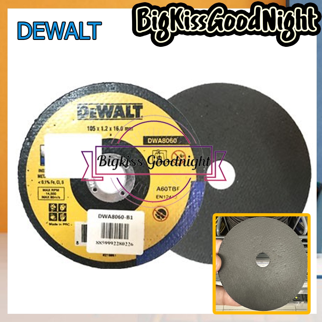 ใบตัดเหล็ก 4 นิ้ว Dewalt DWA8060 (4” หนา 1.2mm.) ใบตัดเหล็ก ใบตัด ...