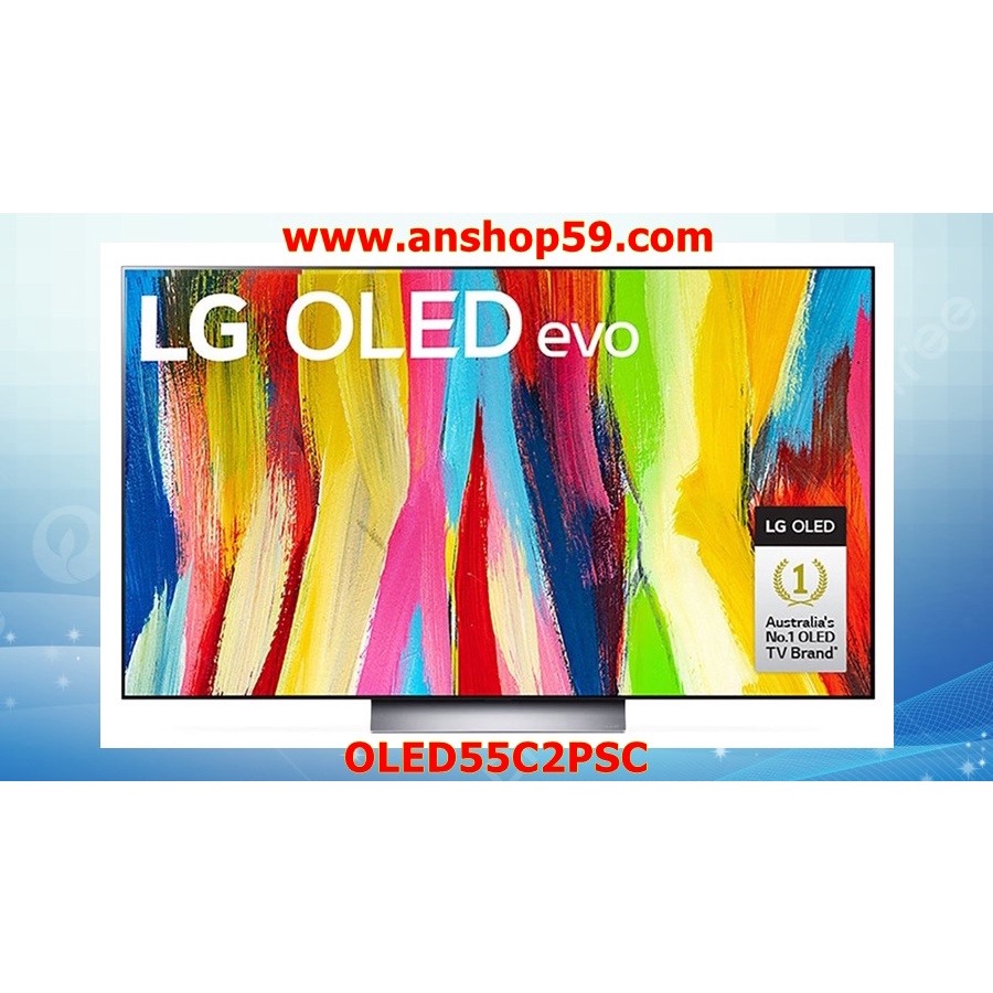 🔥 🔥LG OLED55C2PSC 55 นิ้ว OLED evo TV with Self Lit OLED Pixels 💯 | Shopee Thailand