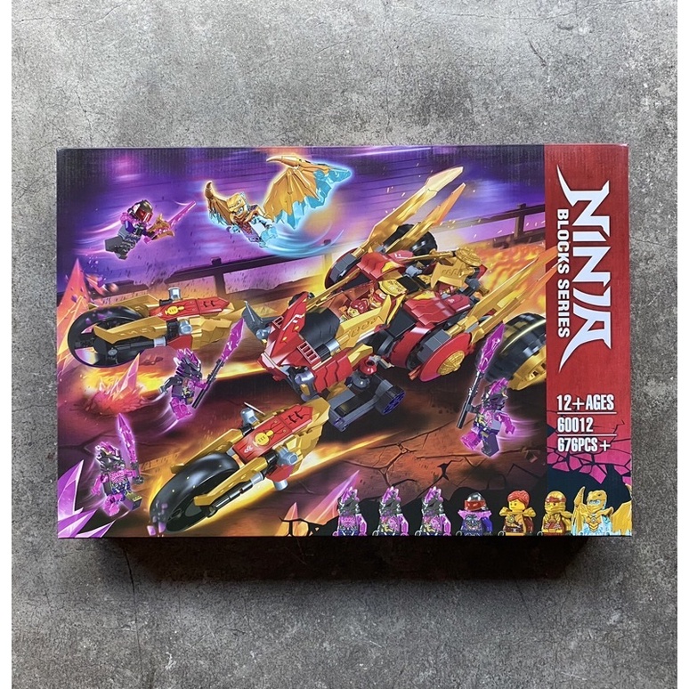 ตัวต่อจีน Ninja Blocks Series : (Lloyd 's Goldden Ultra Dragon) , (Zane ...