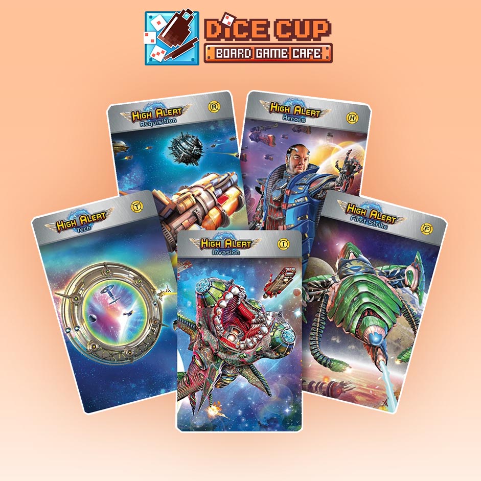 [ของแท้] Star Realms: Storage Box Dividers (High Alert) Board Game ...