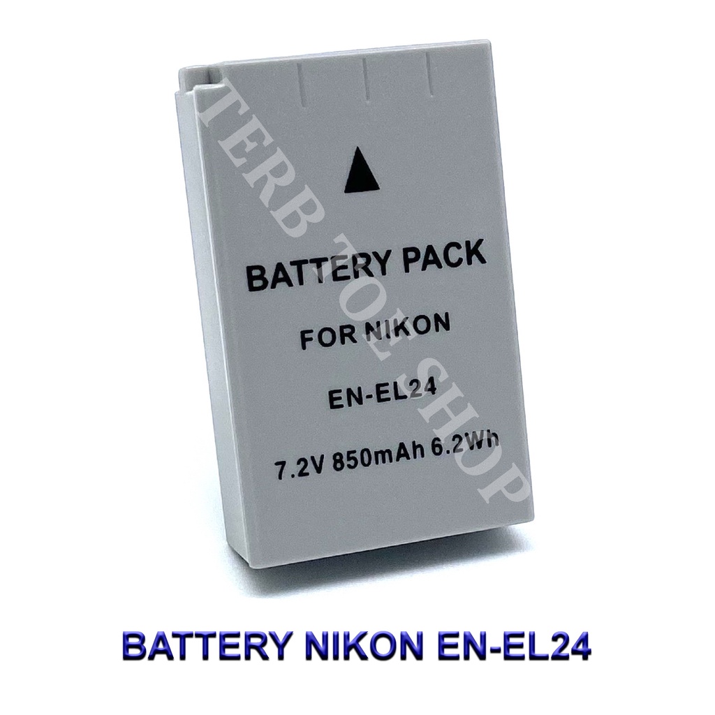 EN-EL24 \ ENEL24 Camera Battery For Nikon แบตเตอรี่สำหรับกล้องนิคอน 1 J5,DL18-50,DL24-85 BY ...
