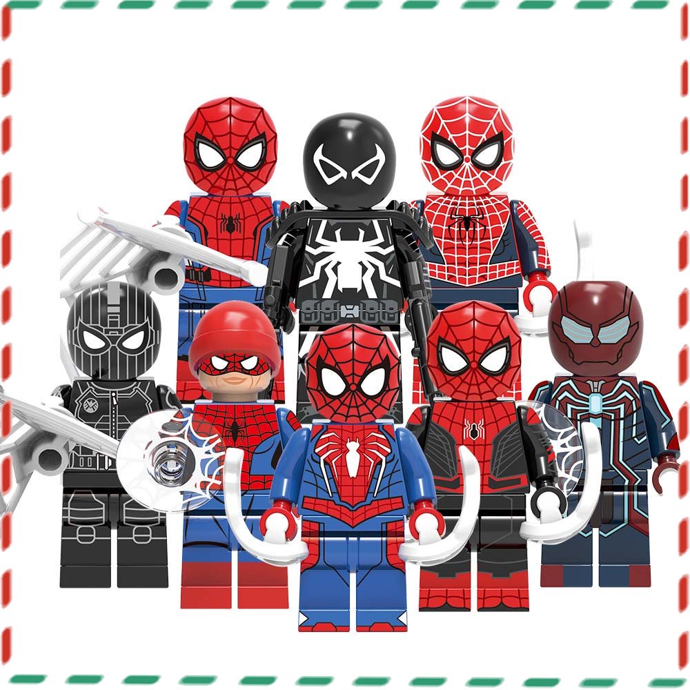 ของเล่นเพื่อการศึกษา Marvel Model ประกอบของเล่นเด็ก Minifigure บล็อกตัว ...