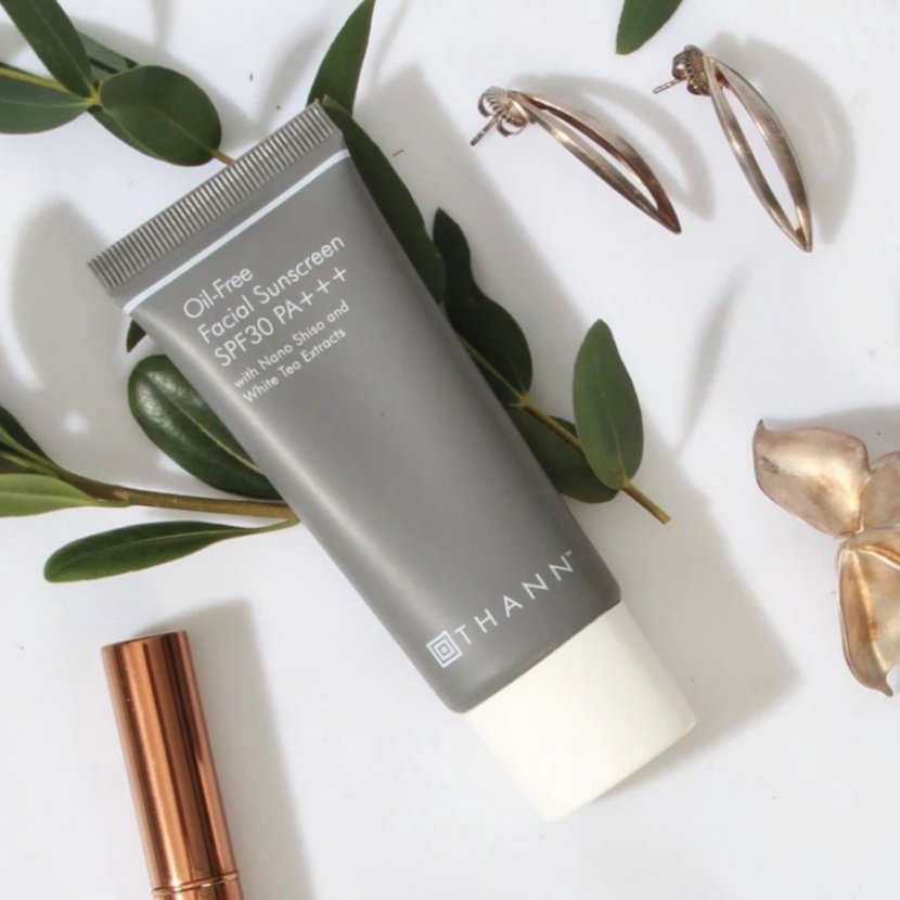 Thann กันแดดลอตใหม่หมดอายุปี2026!! Oil Free Facial Sunscreen SPF30PA+++ | Shopee Thailand