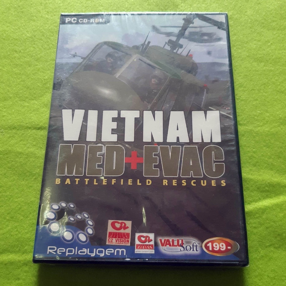 เกมพีซี (PC GAME) VIETNAM MED EVAC - BATTLEFIELD RESCUES (2002) (GAME ...