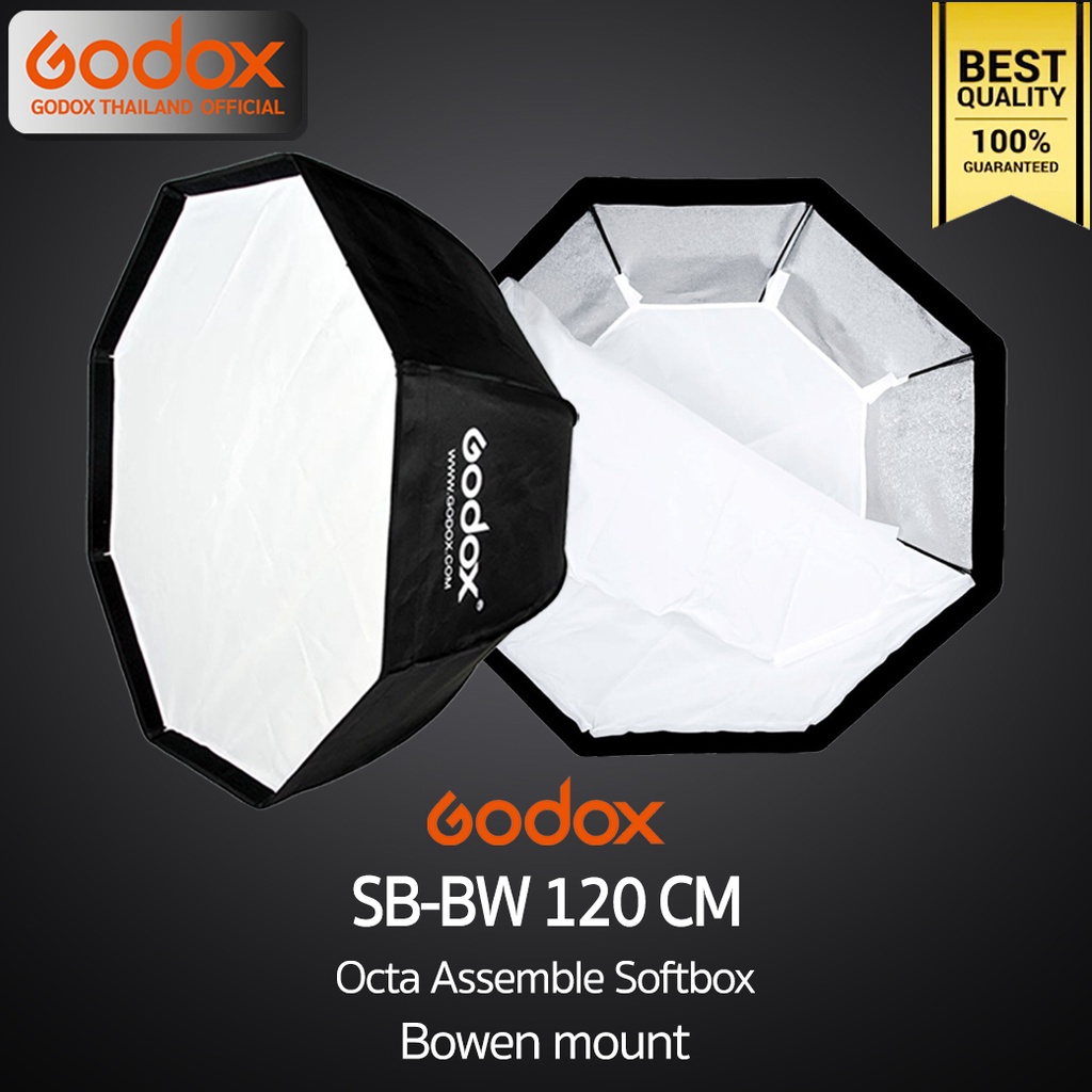 Godox Softbox SB-BW 120 cm. Octa Softbox [ Bowen Mount ] วิดีโอรีวิว ...