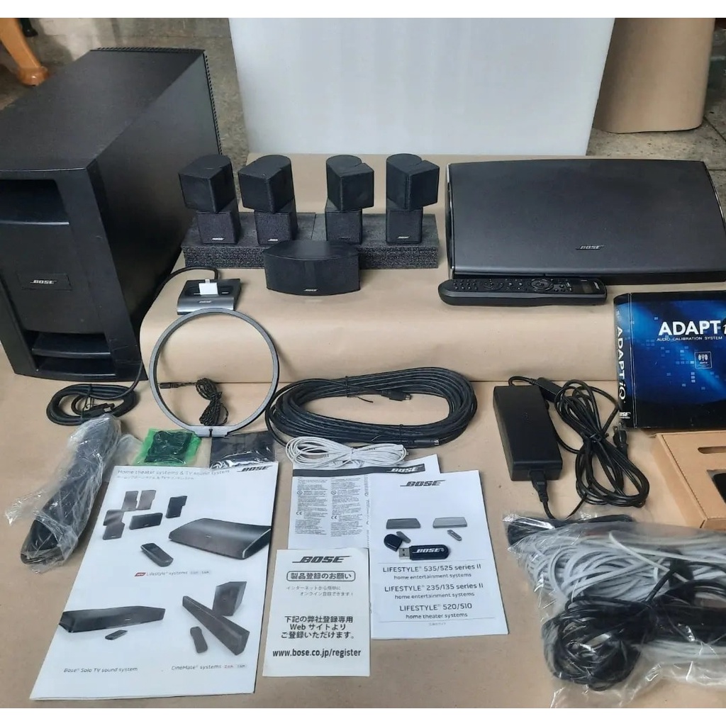 (มือสอง ของแท้ )Bose Lifestyle V35 ชุดโฮมเทียเตอร์ 5.1 in the box ชุด ...