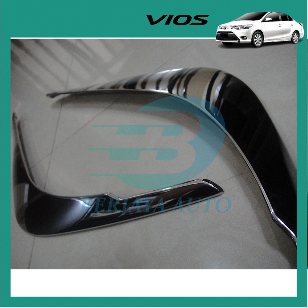 Toyota Vios 3rd Gen (2013 - 2018) ไฟท้าย Chrome Eyelid Berjaya Auto ...