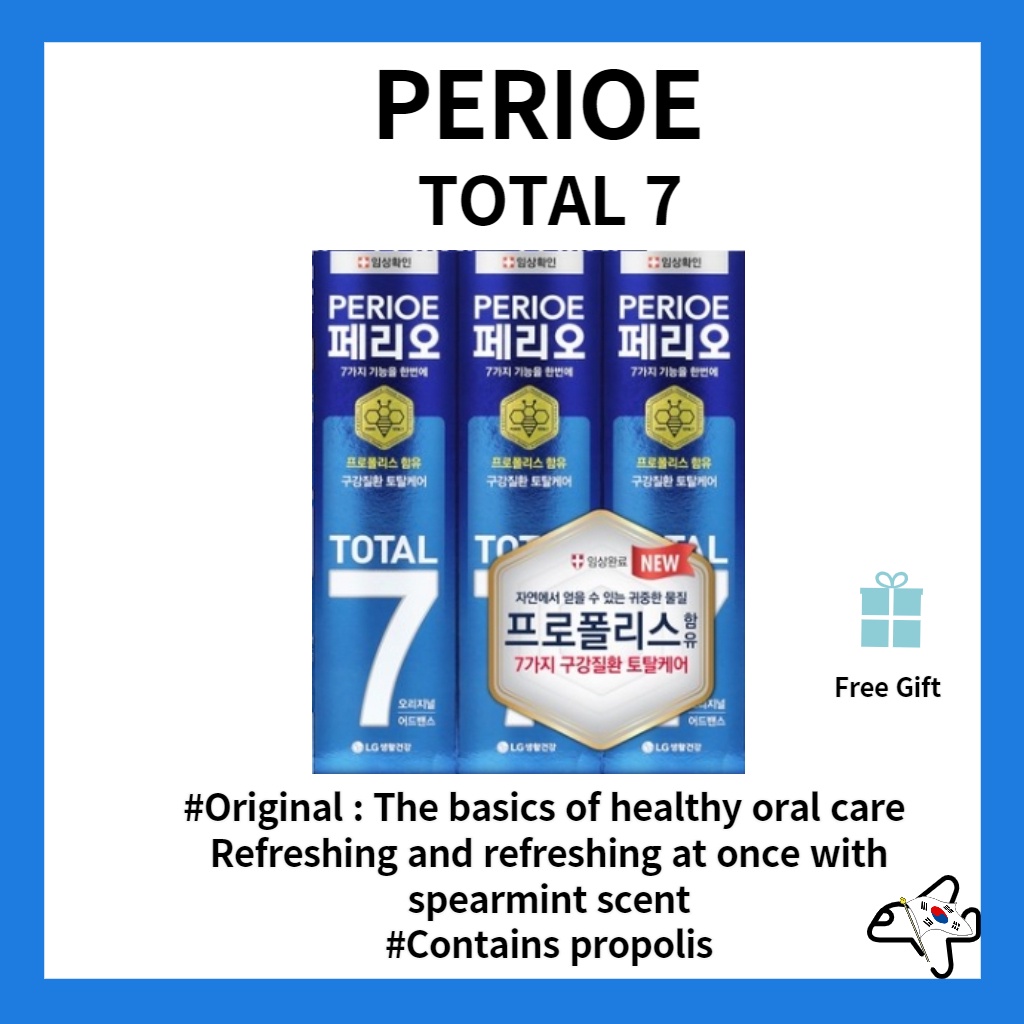 PERIOE Total 7/KoreanToothpaste/PERIOE Toothpaste | Shopee Thailand