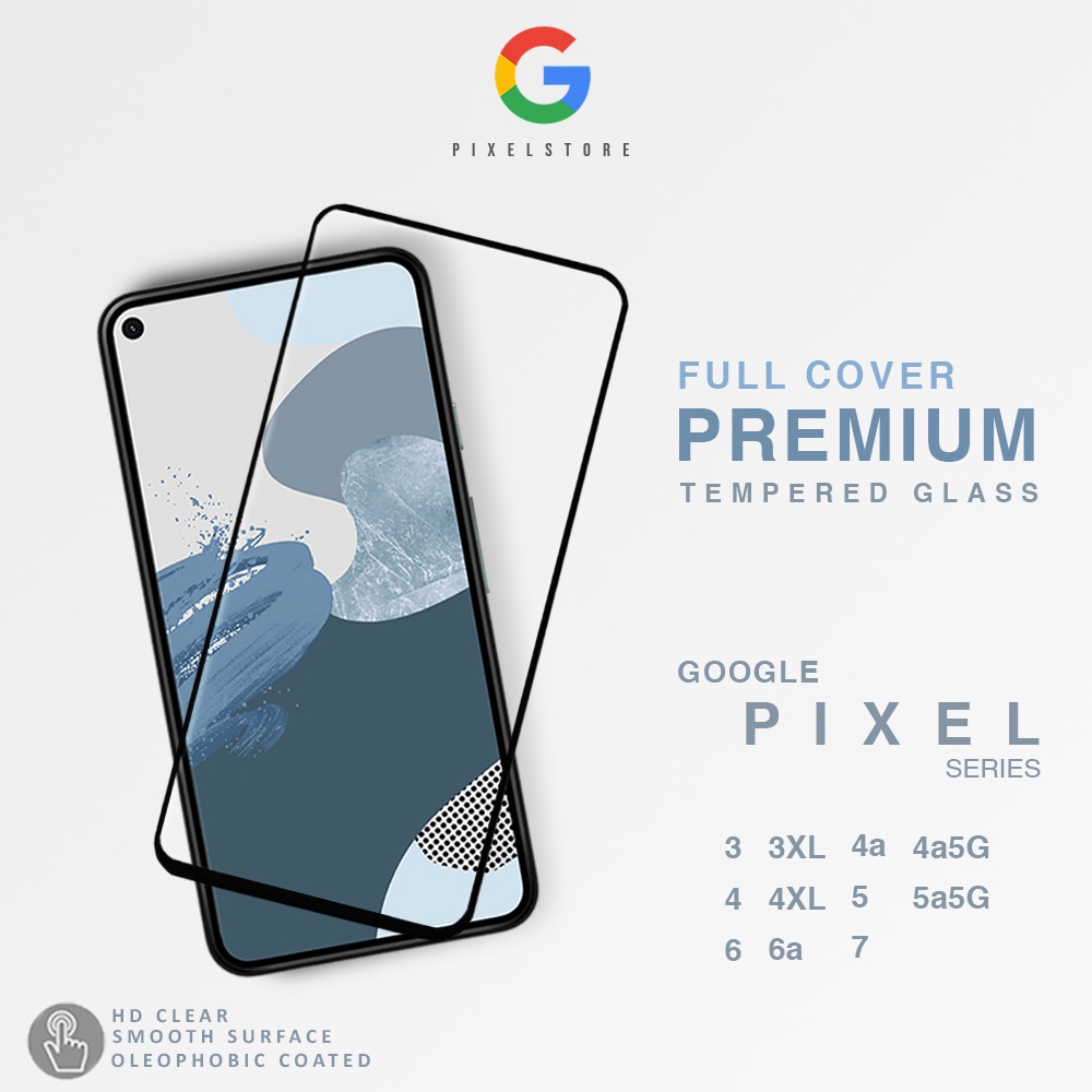 Google Pixel Premium กระจกนิรภัย Pixel 8a/8/8Pro/7a/7/6a/5a/5/4a/4a5g/4XL/4/3/3XL Full Cover ...