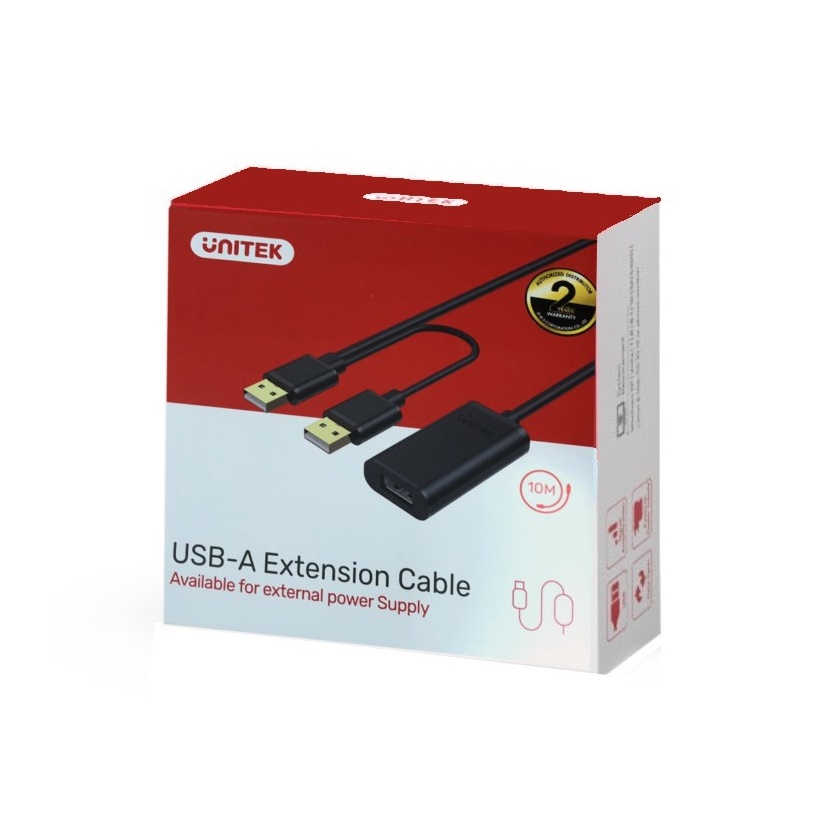 สายusb ต่อยาว UNITEK USB 2.0 Active Extension Cable 10M | Shopee Thailand