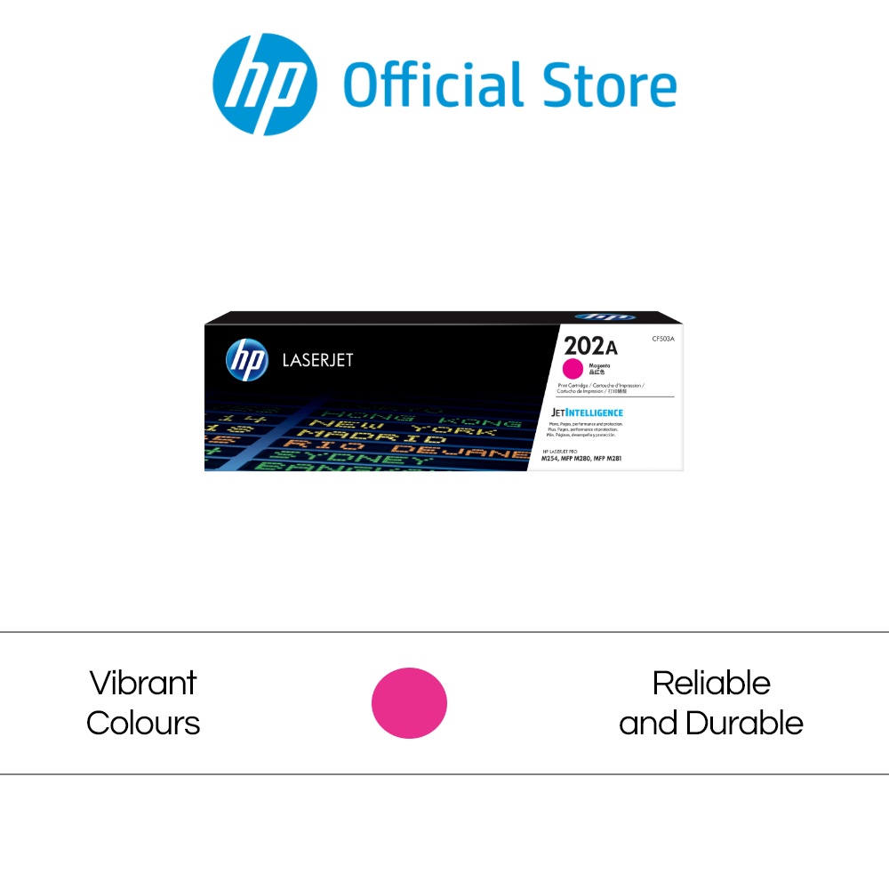 HP 202A Original Black / Cyan / Yellow / Magenta LaserJet Toner ...