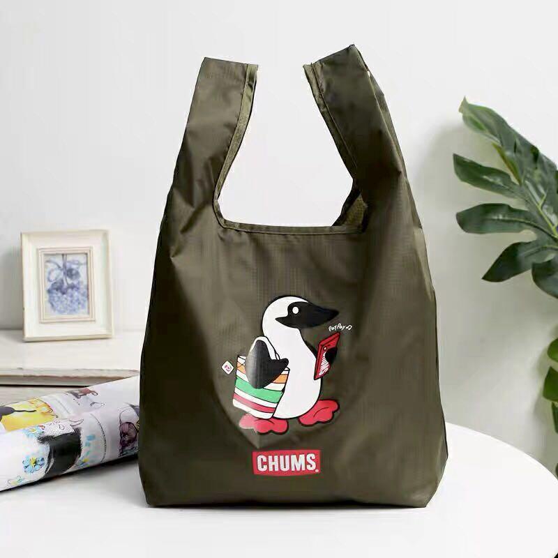 Chums PayPay กระเป๋าช้อปปิ้ง กระเป๋าผ้า พับได้ | Shopee Thailand