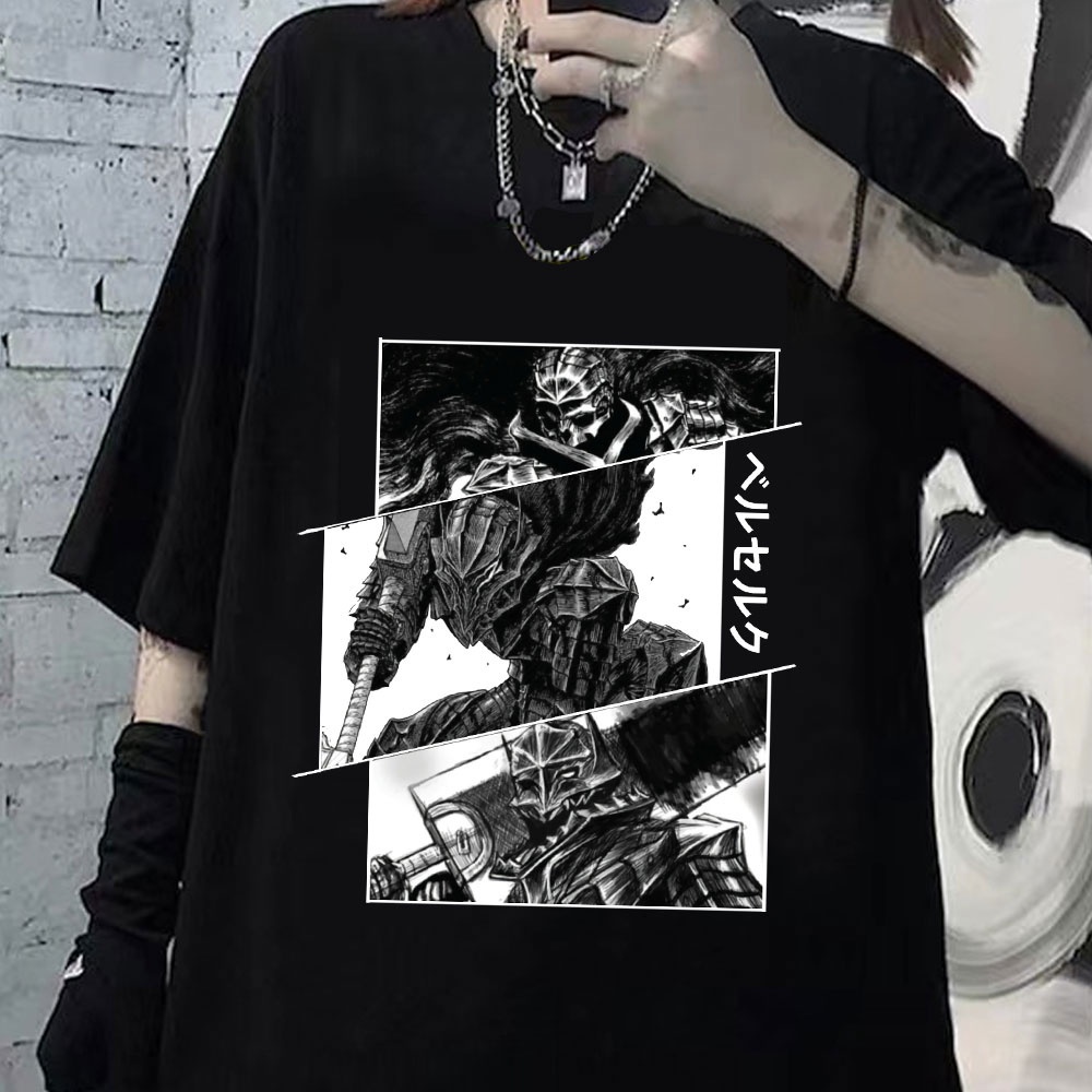 LYZH Berserk Guts T Shirt for Men Manga Swordsman Gatsu Sacrifice Zodd ...