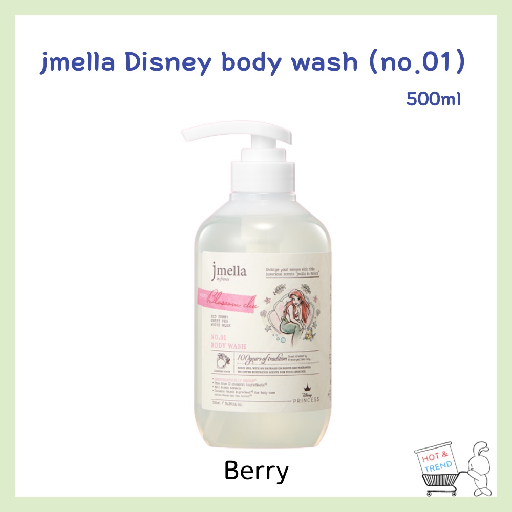 [jmella] Disney Body Wash 500ml jmella / disney / body wash / body wash ...