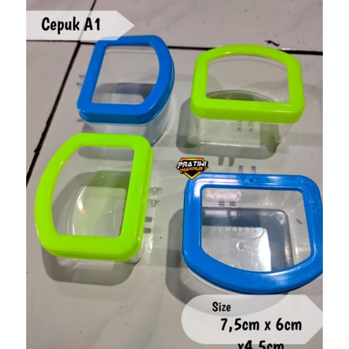 Cepuk Bird Feed Container A1 ภาชนะป้อนอาหารนกป้องกันการรั่วไหล | Shopee ...