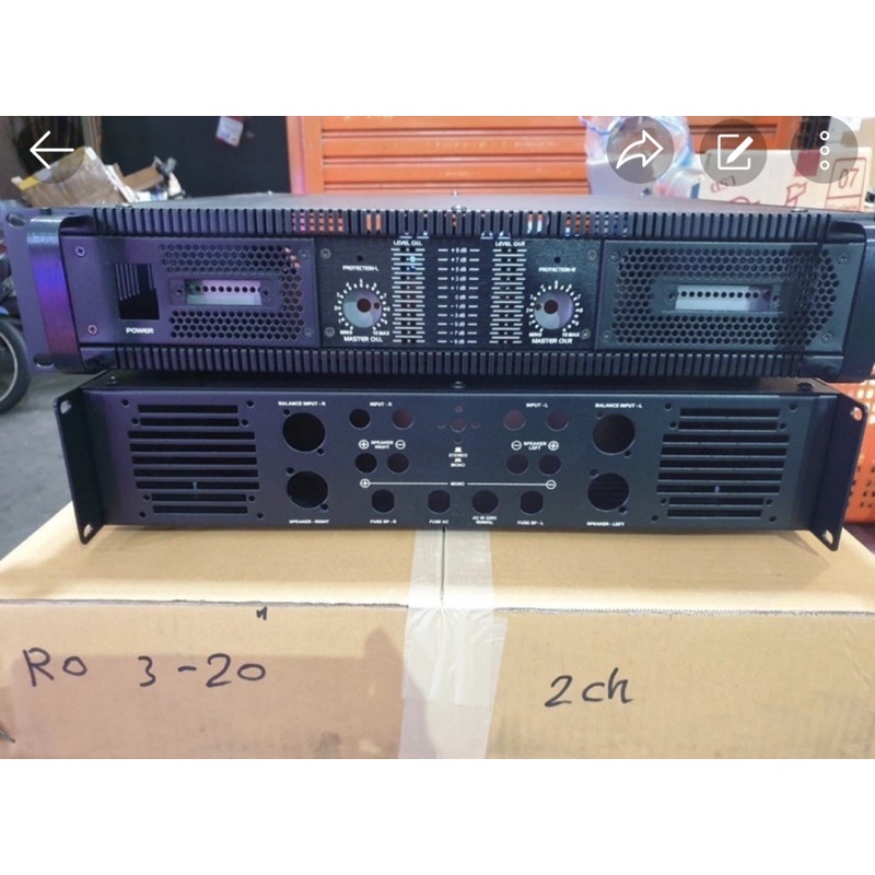 แท่นpower ampรุ่น2006tgพร้อมอุปกรณ์หน้าหลังพร้อมไฟวิ่ง | Shopee Thailand