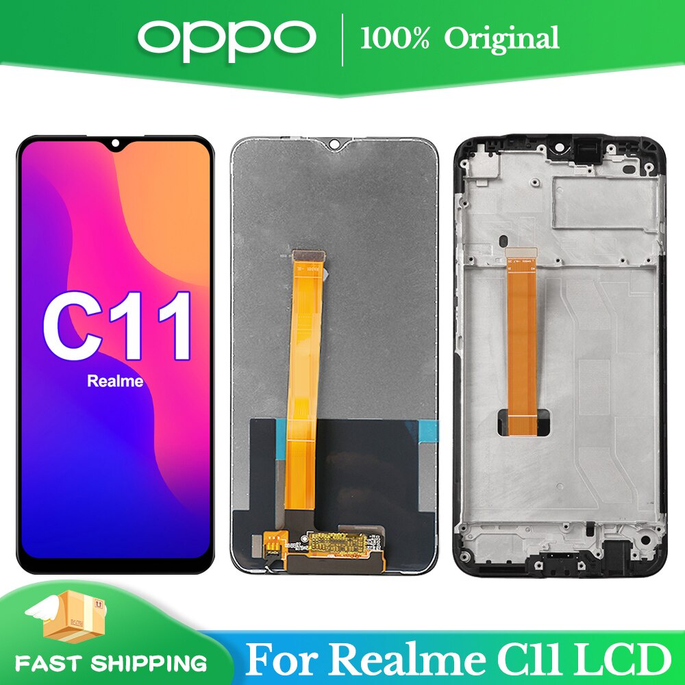อะไหล่หน้าจอสัมผัส LCD 6.5 นิ้ว สําหรับ Realme C11 RMX2185 OPPO Realme C11 C 11 | Shopee Thailand