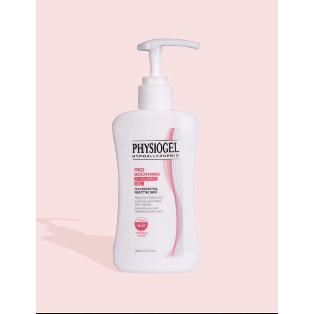Physiogel red soothing AI calming gel 200ml | Shopee Thailand