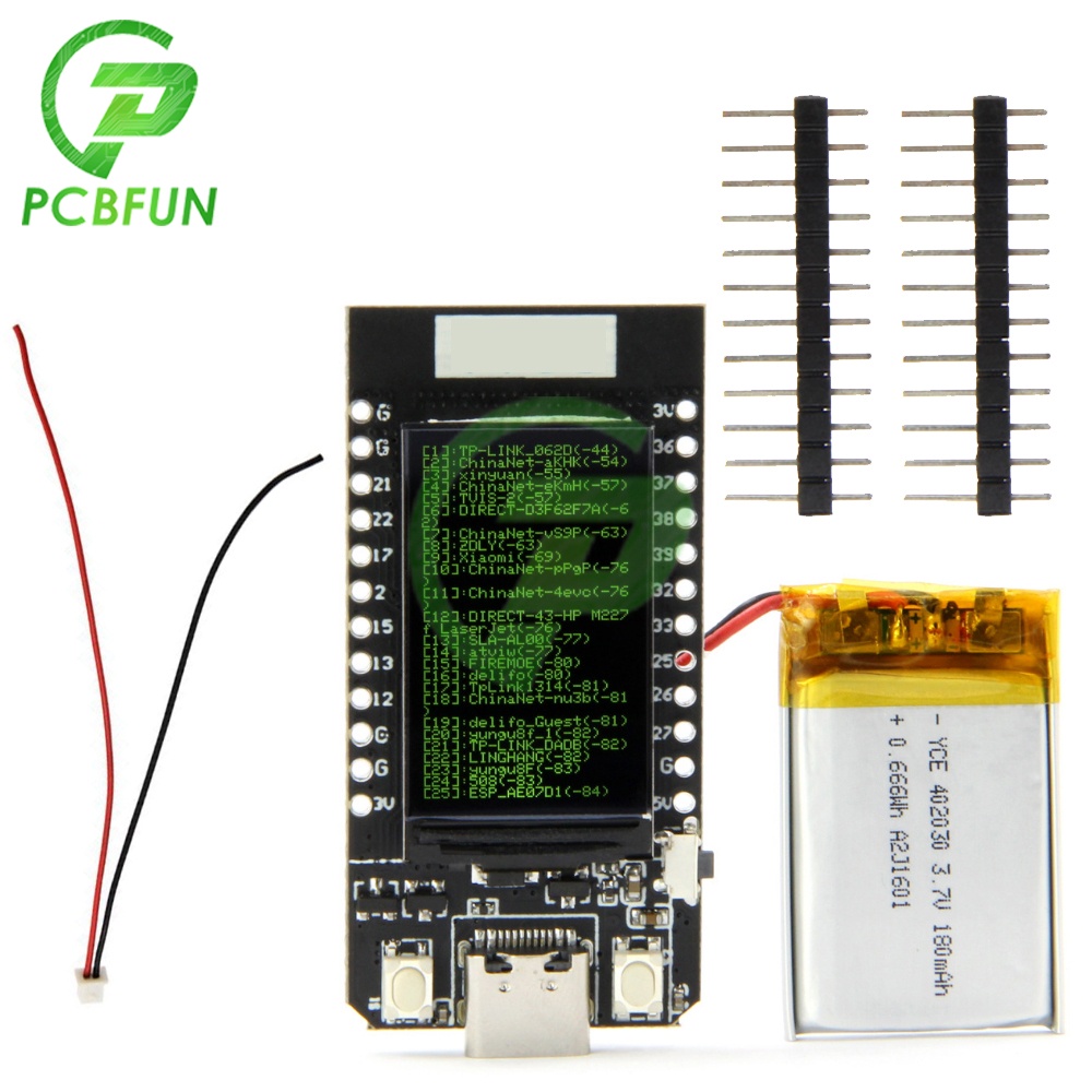 T-Display ESP32 WiFi And Bluetooth Module Development Board 1.14 Inch LCD Control Board For ...