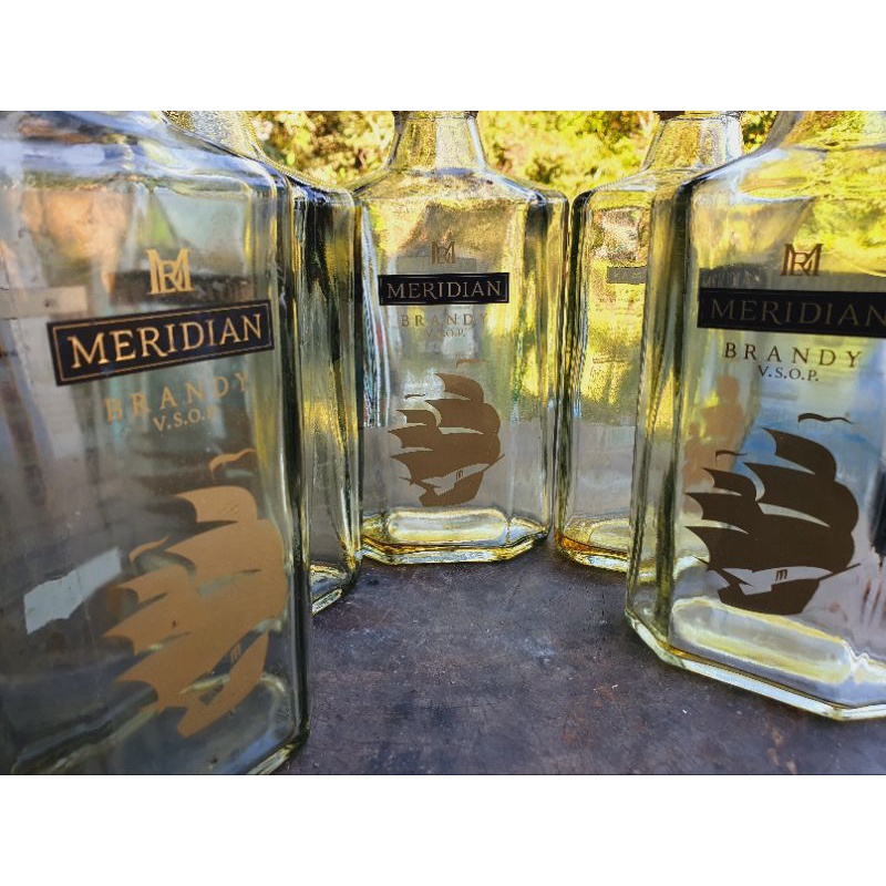ขวดเหล้าเปล่า MERIDIAN BRANDY V.S.O.P. ไม่มีกล่อง 700ml | Shopee Thailand