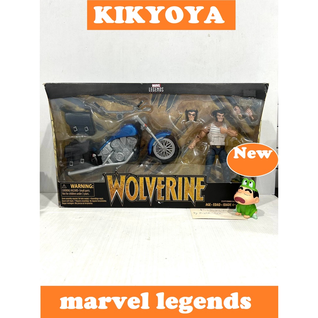 marvel legends wolverine with motorcycle | Shopee Thailand