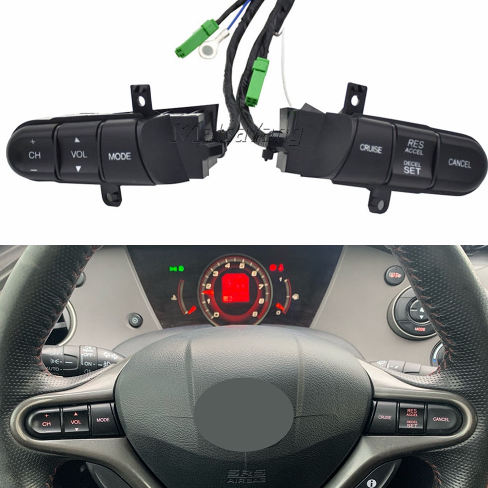 Wheel Audio Control Switch Cruise Switch With Orange Light Shift Paddle ...