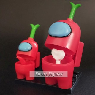 ฟิกเกอร์ Among Us Minifigures Shapeshifter Scientist Engineer Guardian ...