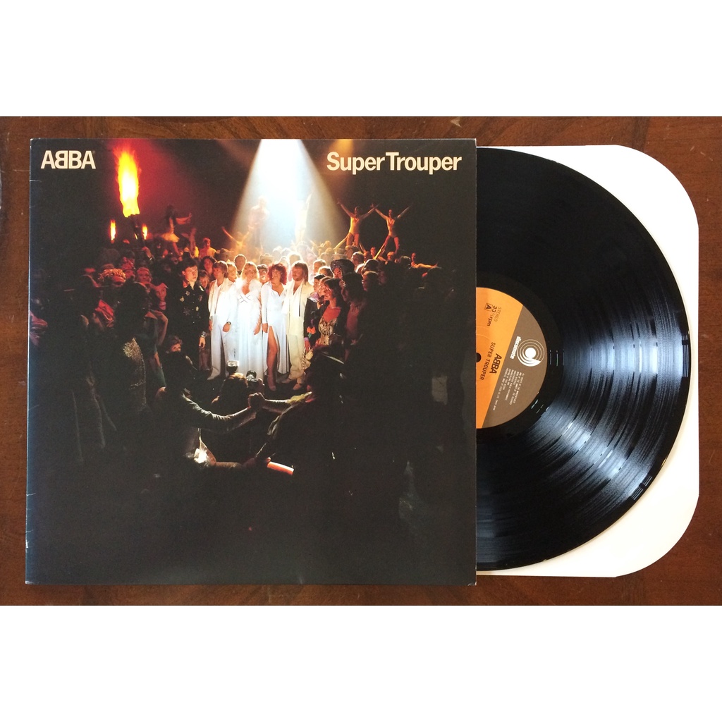 Vinyl record LP: Abba / Super Trouper / (พร้อมแผ่น) / ผลิตในญี่ปุ่น | Shopee Thailand