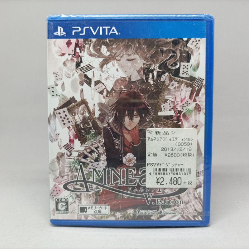 (มือ1) AMNESIA V Edition PS Vita | แผ่นเกมเพลสเตชั่นวีต้า แท้ | Zone 2 ...
