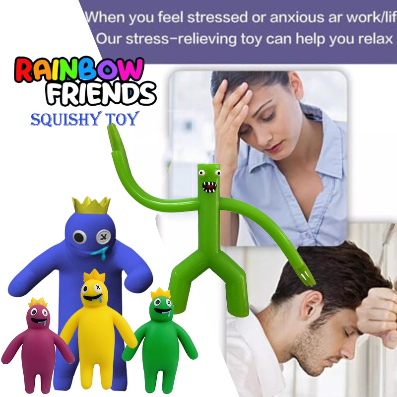 New Roblox Squishy Toy Rainbow Friends Stress Relieve Decompression ...