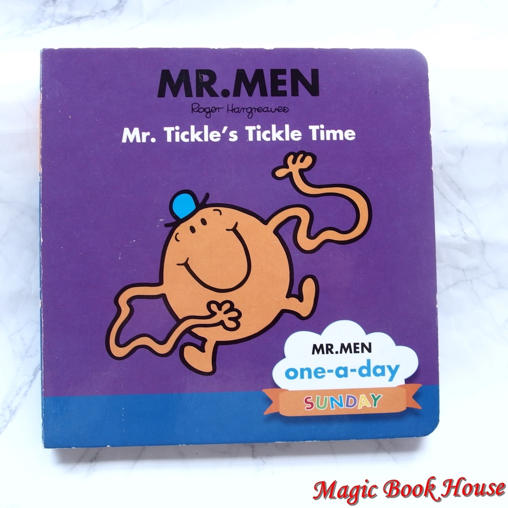 MR.MEN ; Mr.tickle's Tickle Time : หนังสือนิทาน Board book ภาษาอังกฤษ ...