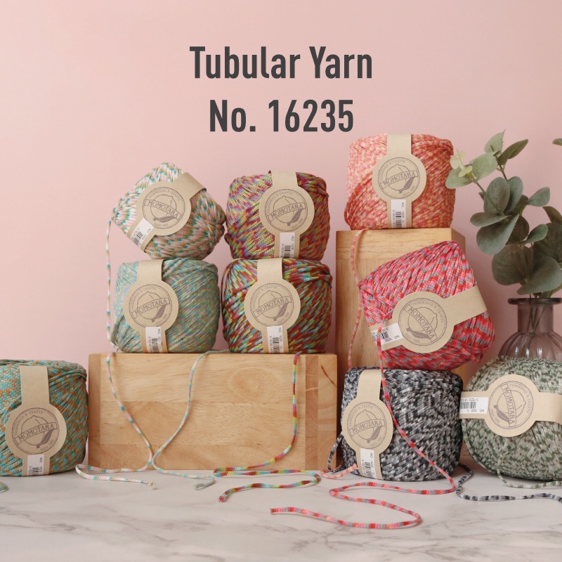 MOMOTARA No. 16235 เส้นด้ายกลม Yarn เชือกกลม Tubular Yarn ขนาด 0.4 ยาว 200 หลา | Shopee Thailand