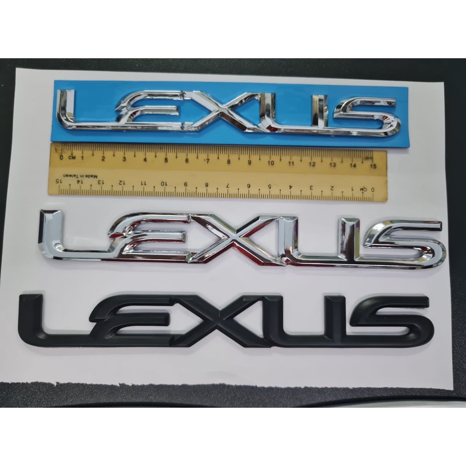 โลโก้สัญลักษณ์โลหะ XINFAN Lexus LX300 Rx300 RX350 RX330 LX Rx 300 350 ...