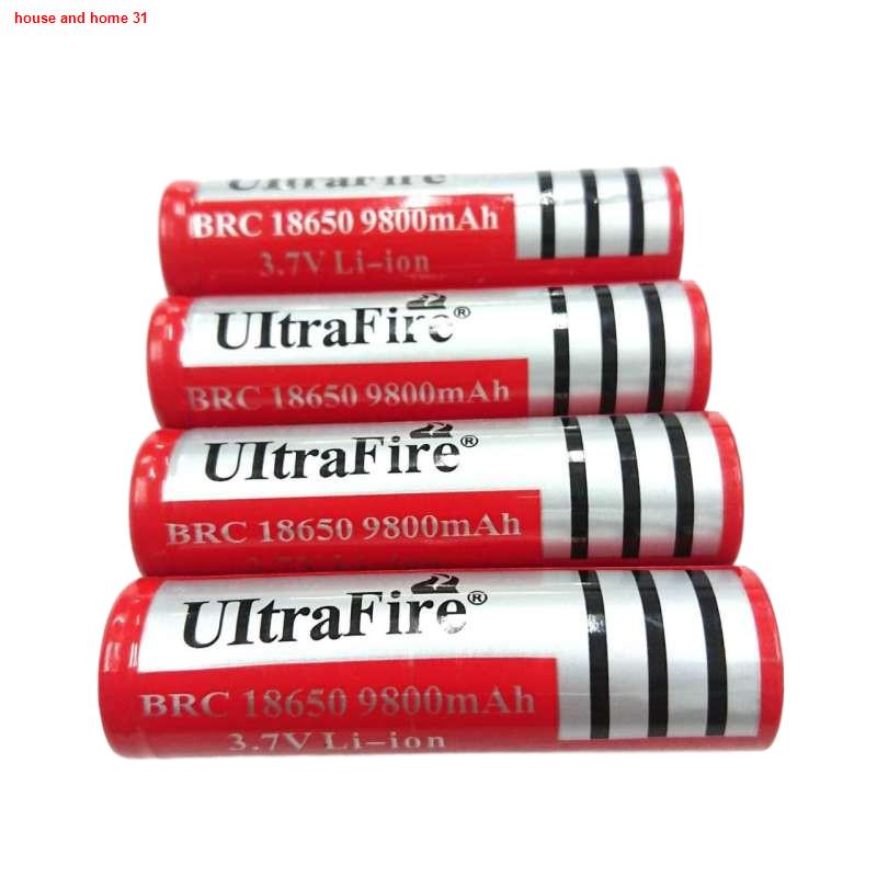 รองเท้าแตะถ่านชาร์จได้ 3.7V 18650 Li-ion 9800mAh (จำนวน 4 ก้อน) | Shopee Thailand