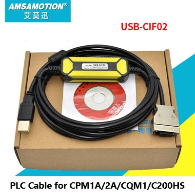 USB-CIF02 สายลิ้งค์ PLC Omron CPM1A/2A/CQM1/C200HS Series | Shopee Thailand