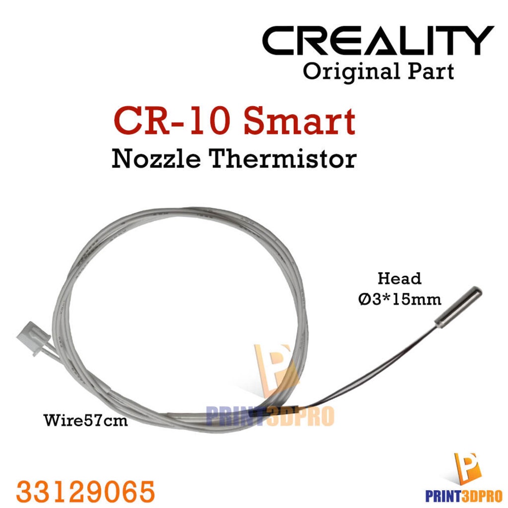 Creality Part CR-10 Smart Nozzle Thermistor Kit (Stainless Steel ...