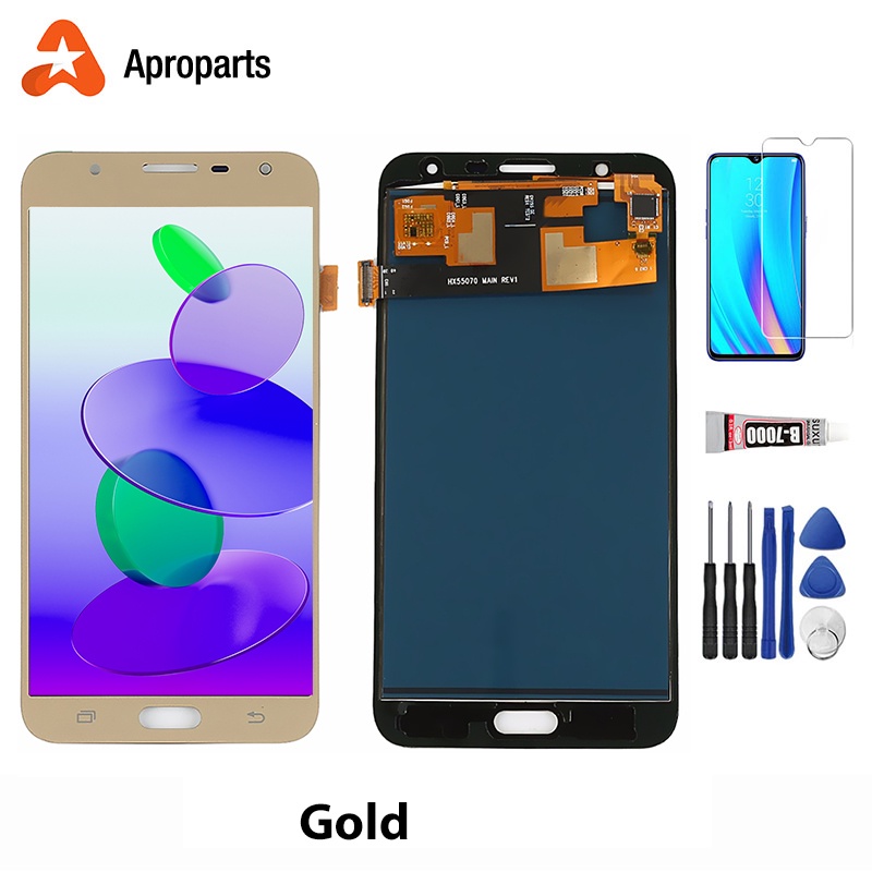 อะไหล่หน้าจอสัมผัส LCD แบบเปลี่ยน สําหรับ Samsung Galaxy J7 Core J7 Nxt J7 Neo J701 SM-J701F ...