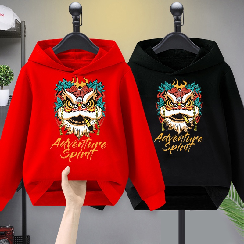 E34 เสื้อฮู้ดเด็กลายแฟชั่นสวยน่ารัก.เสื้อแขนยาว.มี7สีหลายไซส์(110-160 ...