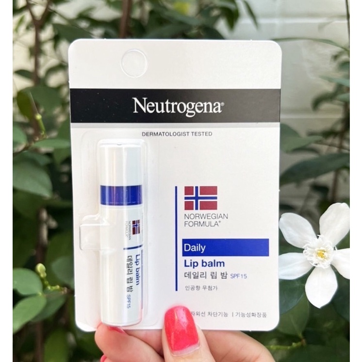 ลิปมัน Neutrogena Norwegian Formula Daily Lip Balm SPF15 | Shopee Thailand