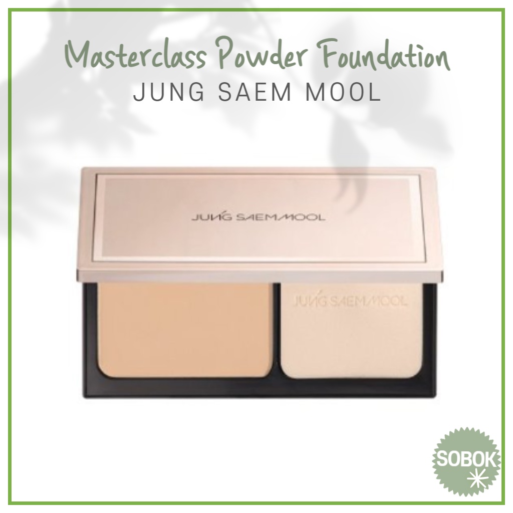 [JUNG SAEM MOOL] Masterclass Powder Foundation 3 Colors JUNGSAEMMOOL ...
