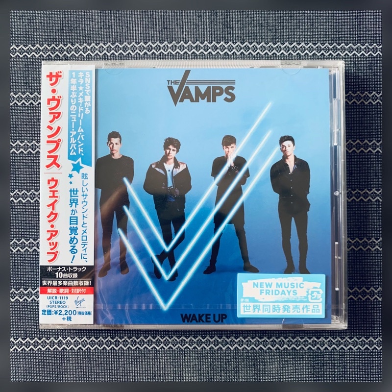 แผ่น CD The Vamps Wake Up [Japan Bonus Track Edition] | Shopee Thailand