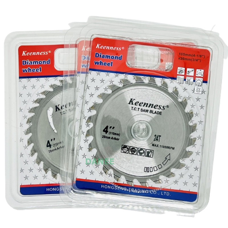 ใบเลื่อยวงเดือน ใบเลื่อยตัดไม้ ใบตัดไม้ KEENNESS ขนาด 4 นิ้ว 24T 30T 40T ใบวงเดือน วงเดือน ...
