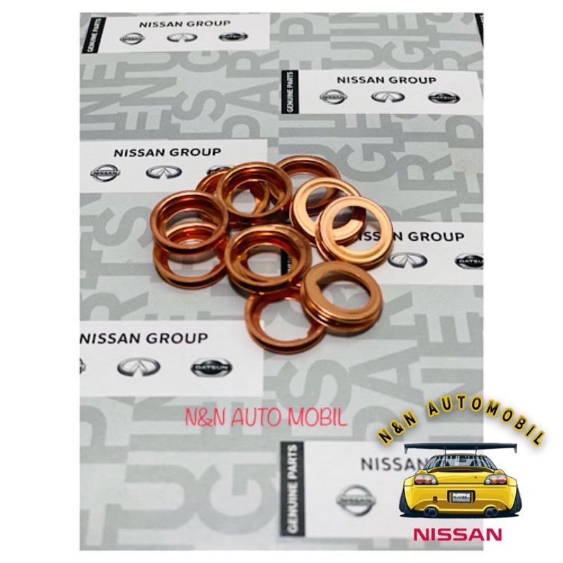 แหวนรองถ่ายน้ำมันเครื่อง,น้ำมันเกียร์แท้ศูนย์นิสสัน(NISSAN) 1 วง ...