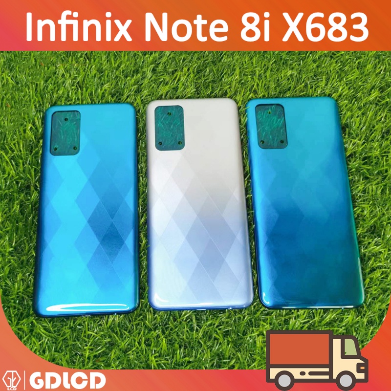 ฝาครอบแบตเตอรี่ด้านหลัง แบบเปลี่ยน สําหรับ Infinix Note 8i X683 TECNO ...