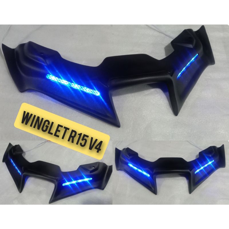 Winglet r15 v4 plus หลอดไฟ Led | Shopee Thailand