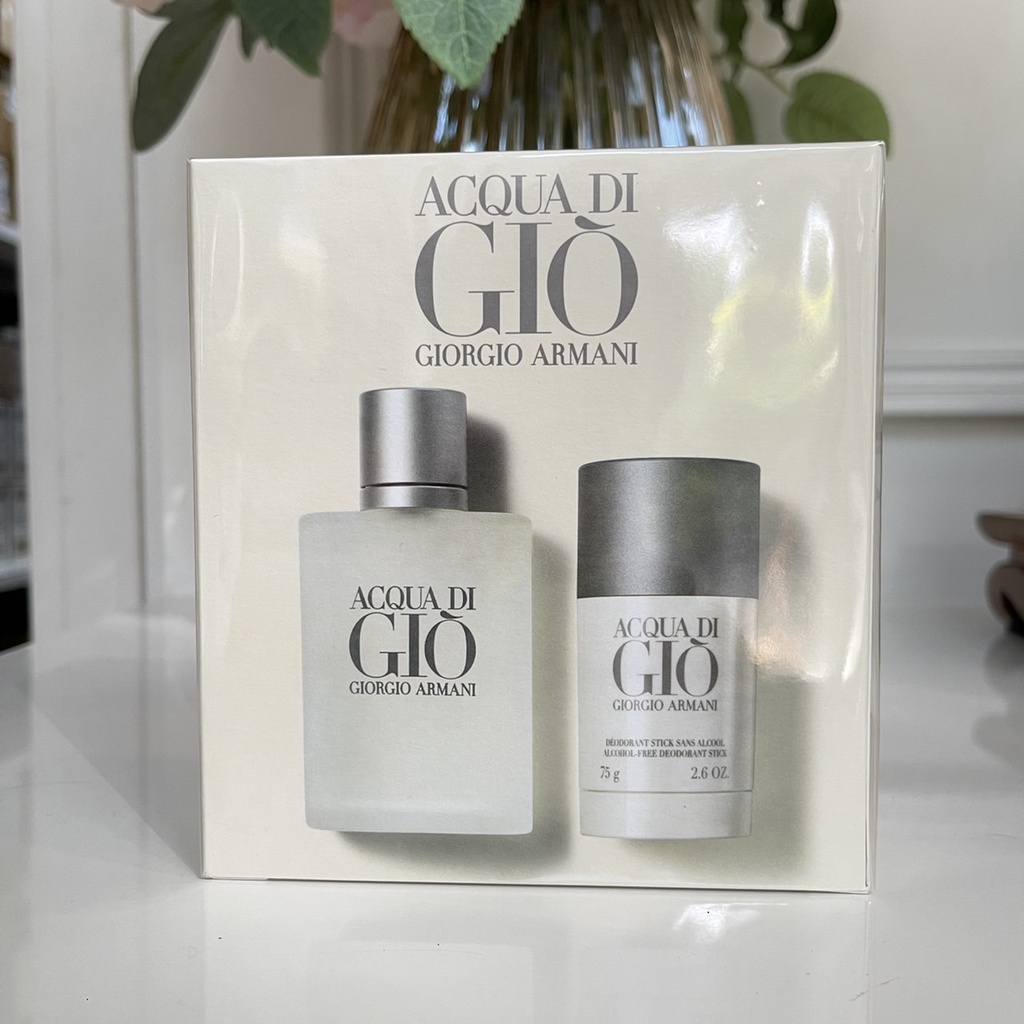 Giorgio Armani Acqua Di Gio Gift Set 100ml EDT + Deodorant Stick 75g ...
