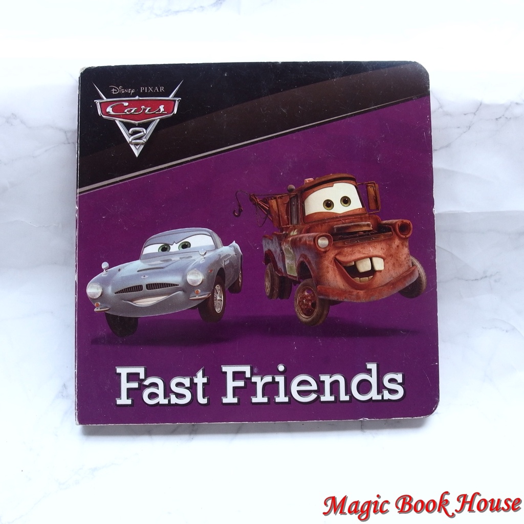 Disney PIXAR; Fast Friends : หนังสือนิทาน Board book ภาษาอังกฤษ (มือสอง ...